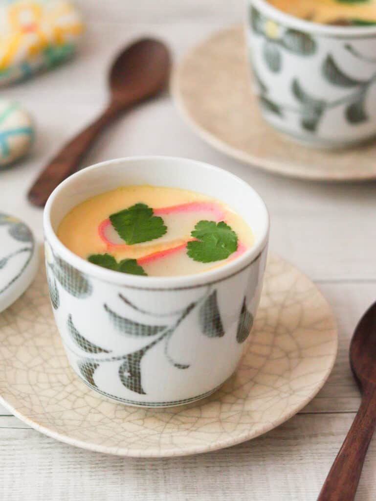 Chawanmushi (Japanese Savory Egg Custard) - Umami Pot