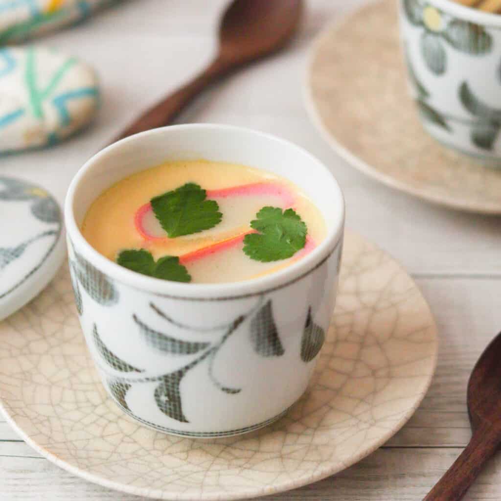 Chawanmushi (Japanese Savory Egg Custard) - Umami Pot