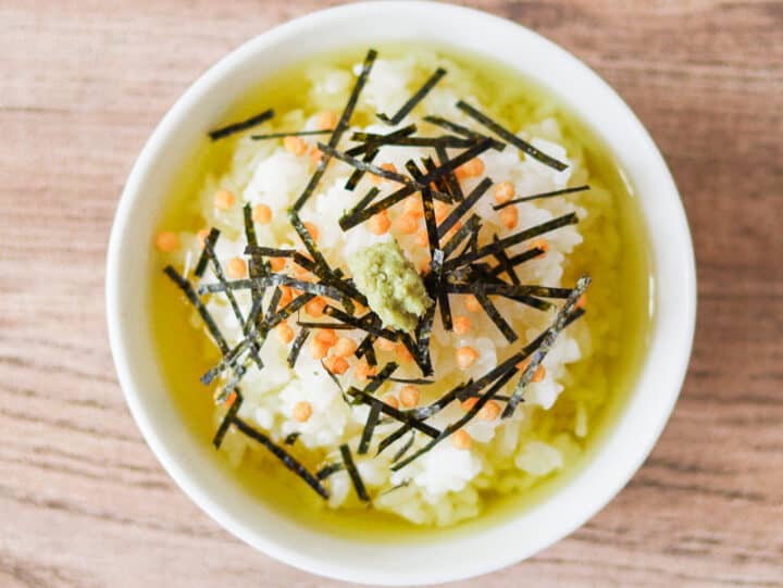 Ochazuke (Japanese Tea over Rice) - Umami Pot