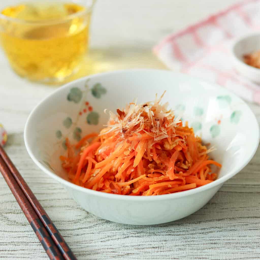 Ninjin Shiri Shiri (Okinawan Carrot and Egg Stir-Fry) - Umami Pot