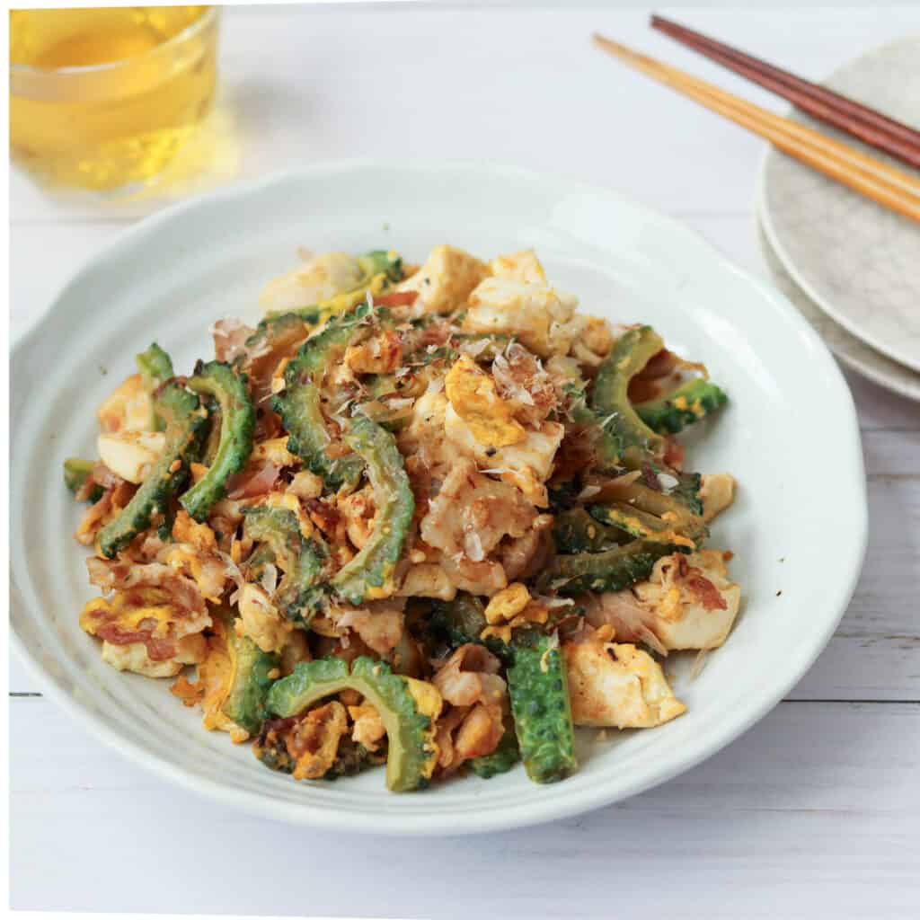 Goya Champuru (Okinawan Bitter Melon Stir-Fry) - Umami Pot