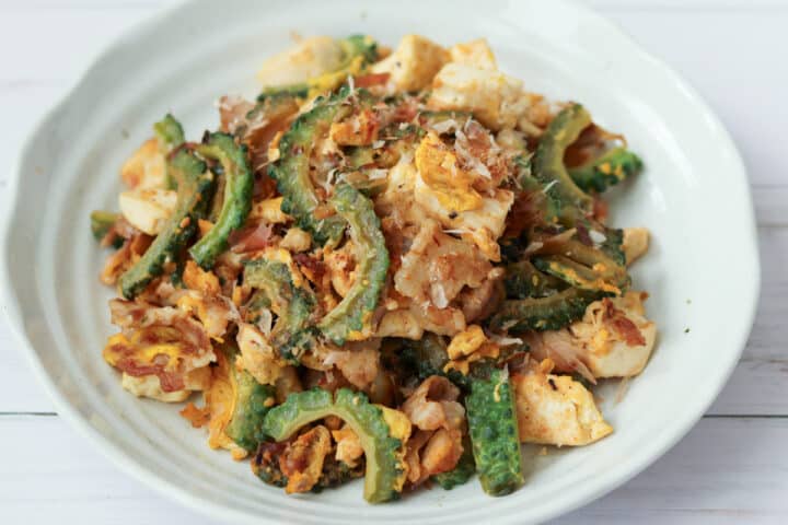 Goya Champuru (Okinawan Bitter Melon Stir-Fry) - Umami Pot