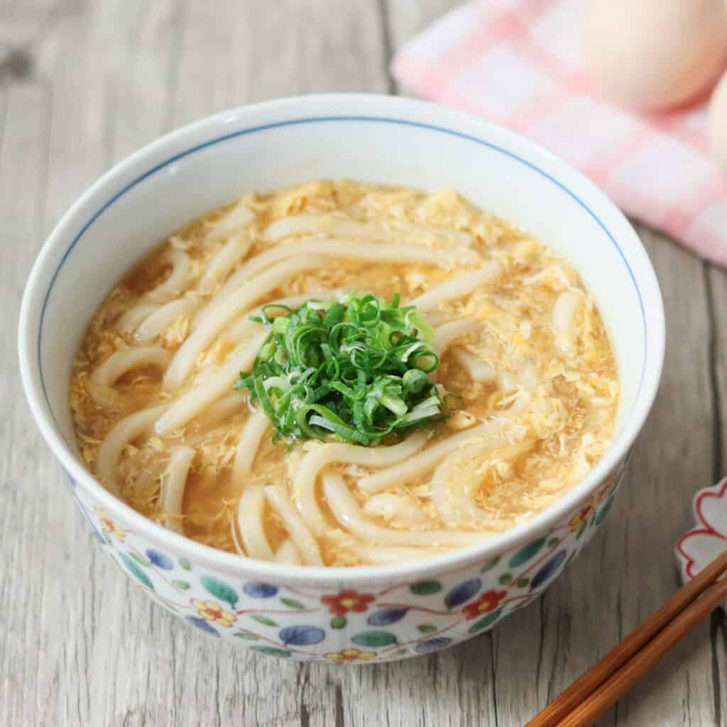 Tamago-Toji Udon (Egg Drop Udon Noodle Soup) - Umami Pot