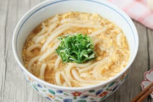 Tamago-Toji Udon (Egg Drop Udon Noodle Soup) - Umami Pot