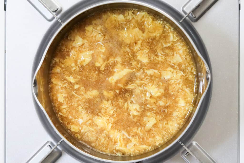 Tamago-Toji Udon (Egg Drop Udon Noodle Soup) - Umami Pot