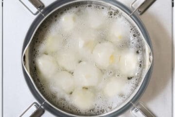 Satoimo no Nikorogashi (Simmered Taro) - Umami Pot