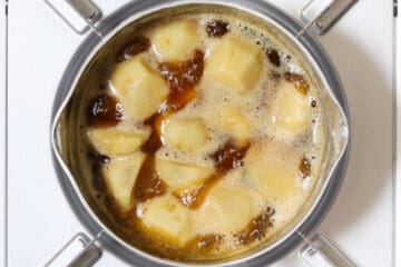 Satoimo no Nikorogashi (Simmered Taro) - Umami Pot