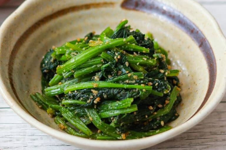 Spinach Gomaae (Japanese Sesame Spinach Salad) - Umami Pot