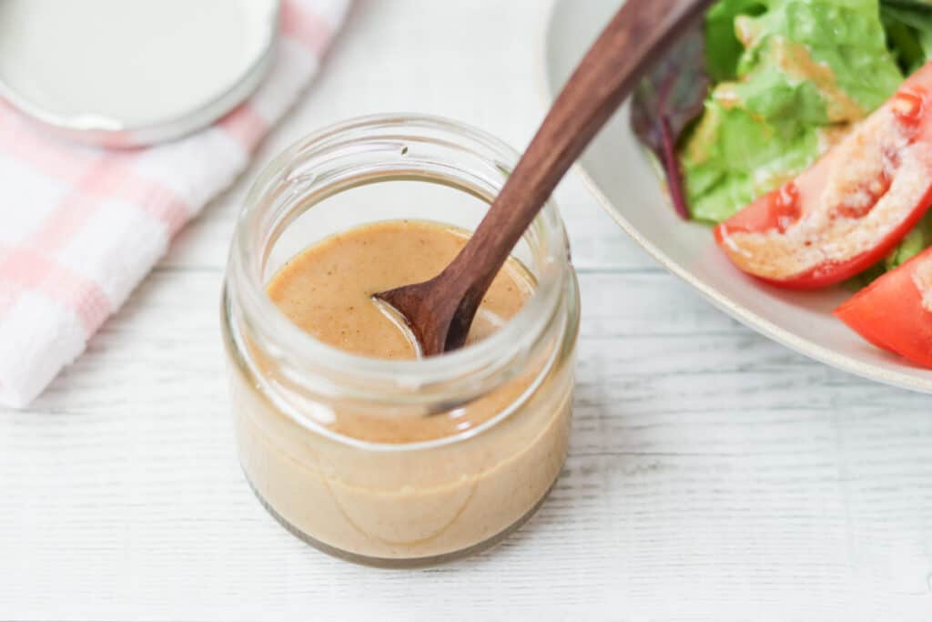 Goma Dressing (Creamy Japanese Sesame Salad Dressing) - Umami Pot