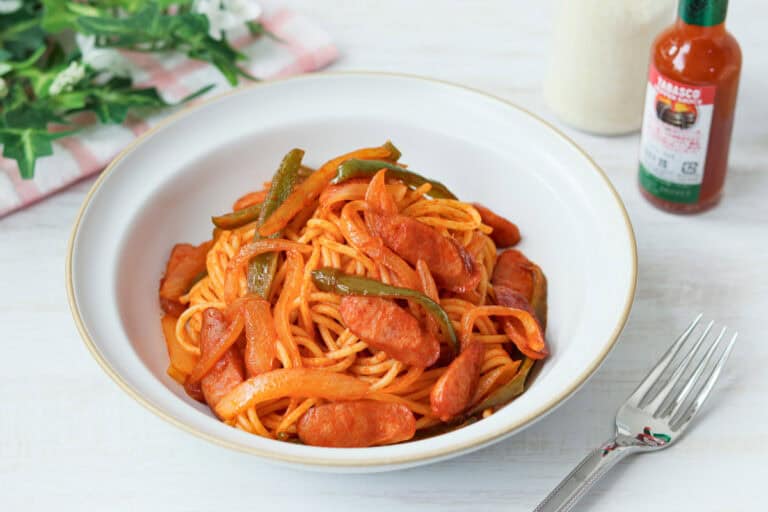 Spaghetti Napolitan (Japanese Ketchup Pasta) - Umami Pot