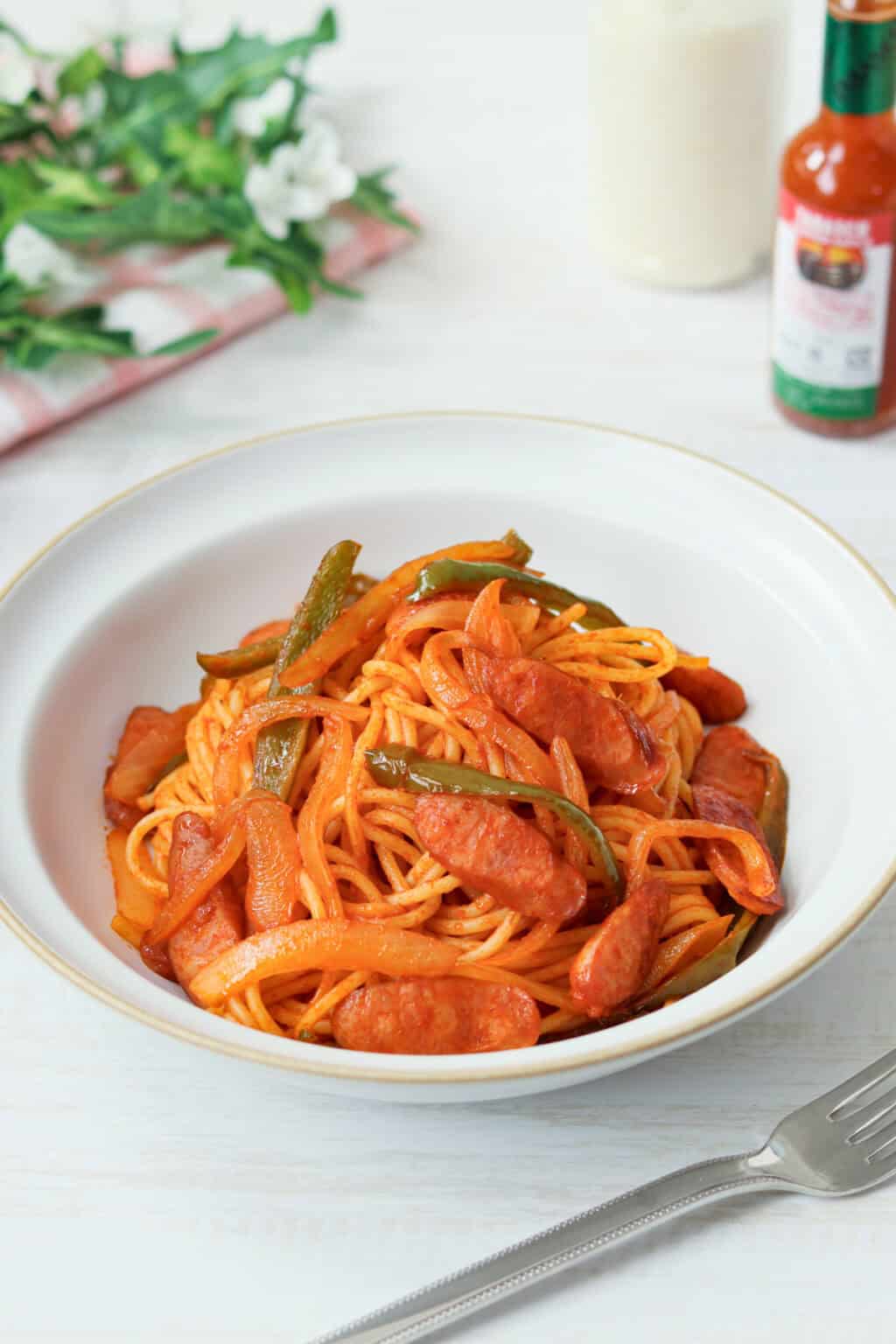 Spaghetti Napolitan (Japanese Ketchup Pasta) - Umami Pot