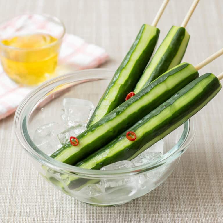 Japanese Pickled Whole Cucumbers (Asazuke) - Umami Pot