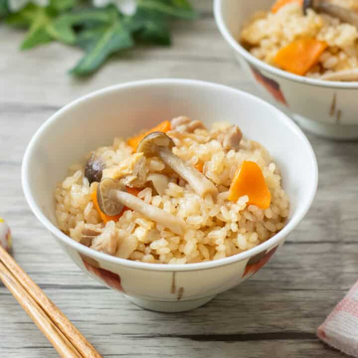 Takikomi Gohan (Japanese Savory Mixed Rice) - Umami Pot
