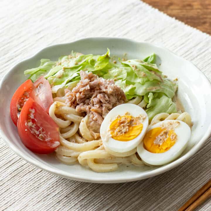 Japanese Udon Noodle Salad - Umami Pot