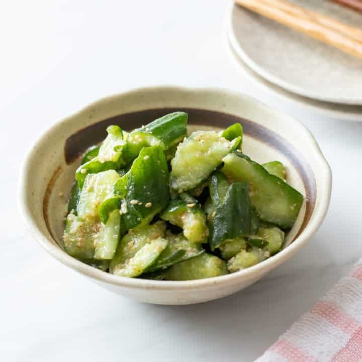 Umami Kyuri (Japanese Umami Cucumber Salad) - Umami Pot