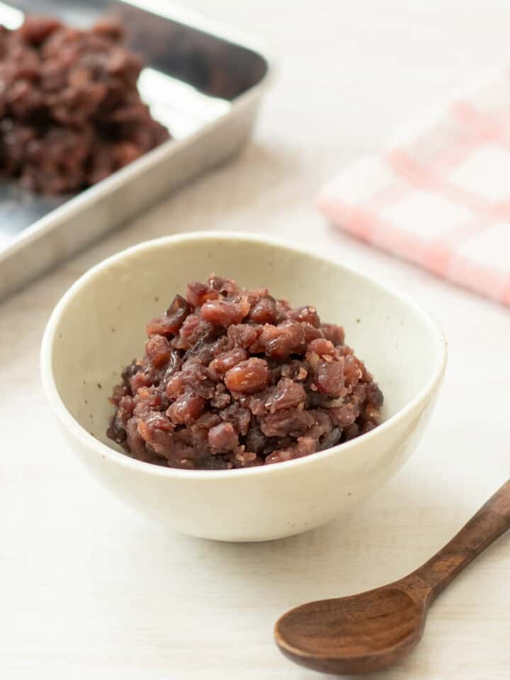 Anko / Tsubu-an (Sweet Red Bean Paste with Whole Beans) - Umami Pot