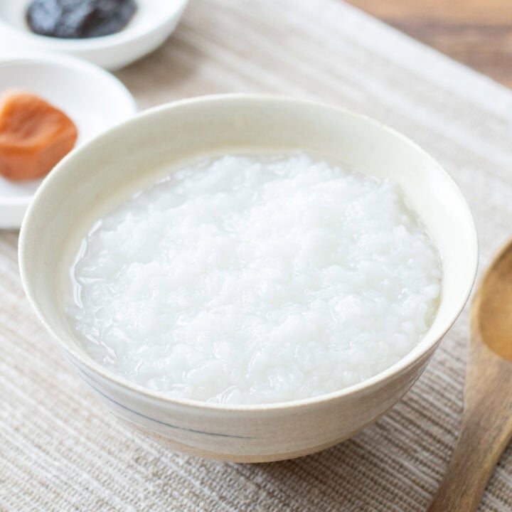Okayu (Japanese Rice Porridge) - Umami Pot