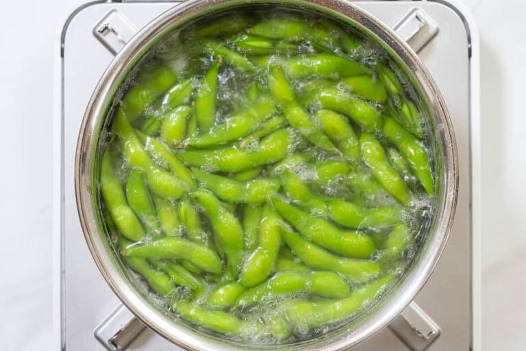 Japanese-Style Salted Edamame - Umami Pot
