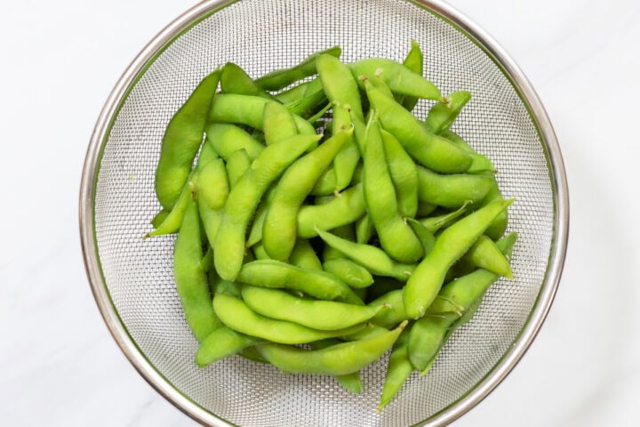 Japanese-Style Salted Edamame - Umami Pot
