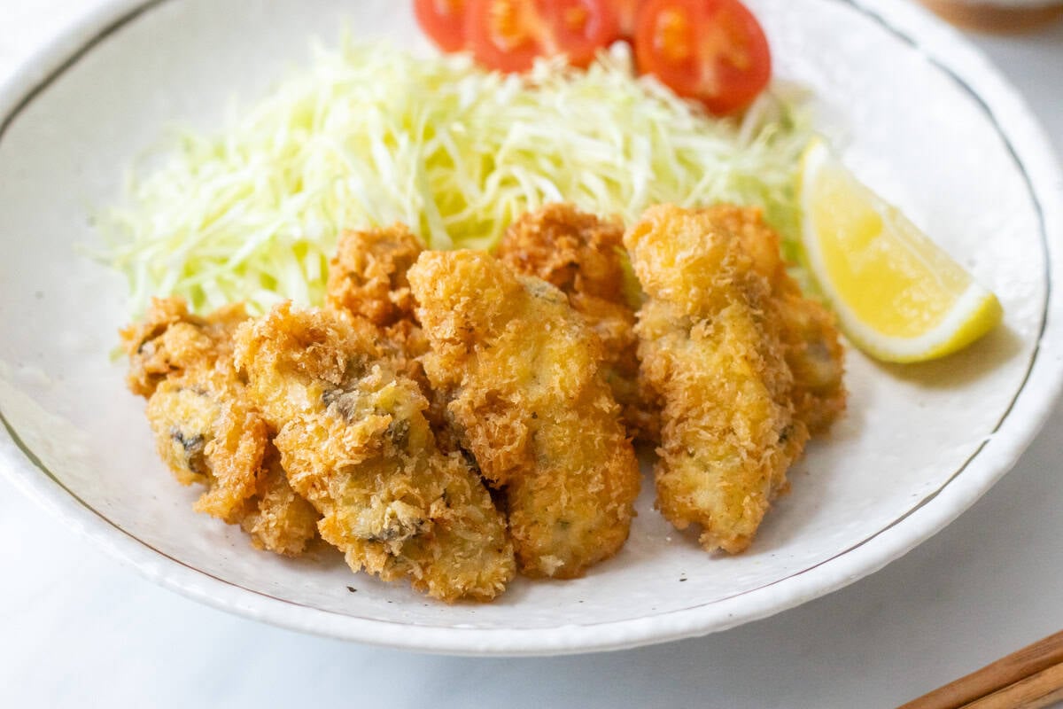 Kaki Fry (Japanese Fried Oysters) - Umami Pot
